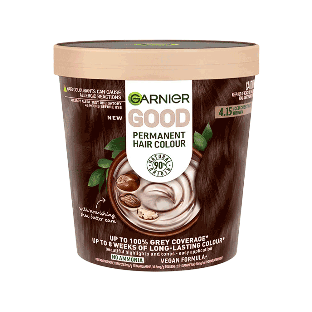 Garnier GOOD 4.15 Iced Chestnut Hair Dye - Garnier® Aus & NZ