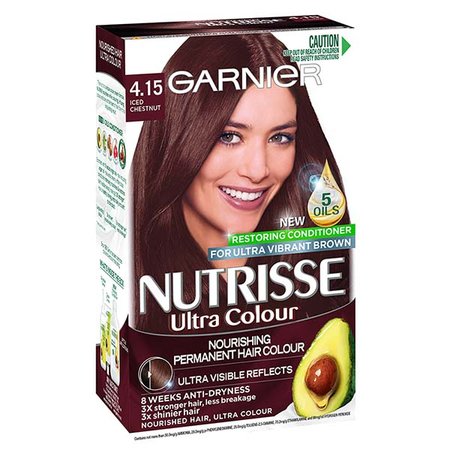 Nutrisse 4.15 Iced Chestnut Hair Colour | Garnier Australia & NZ