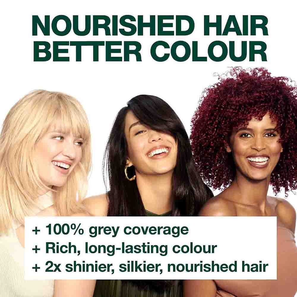 Nutrisse Permanent Hair Colour - 1 Liquorice Hair Colour | Garnier