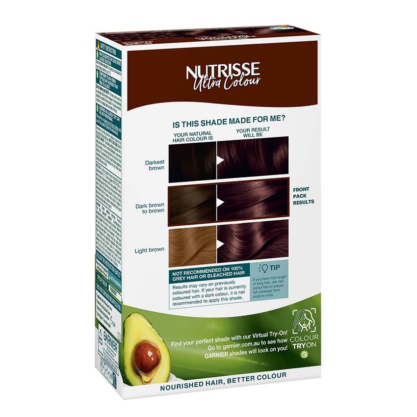 Nutrisse 5.25 Frosted Chestnut Hair Colour | Garnier Australia & NZ