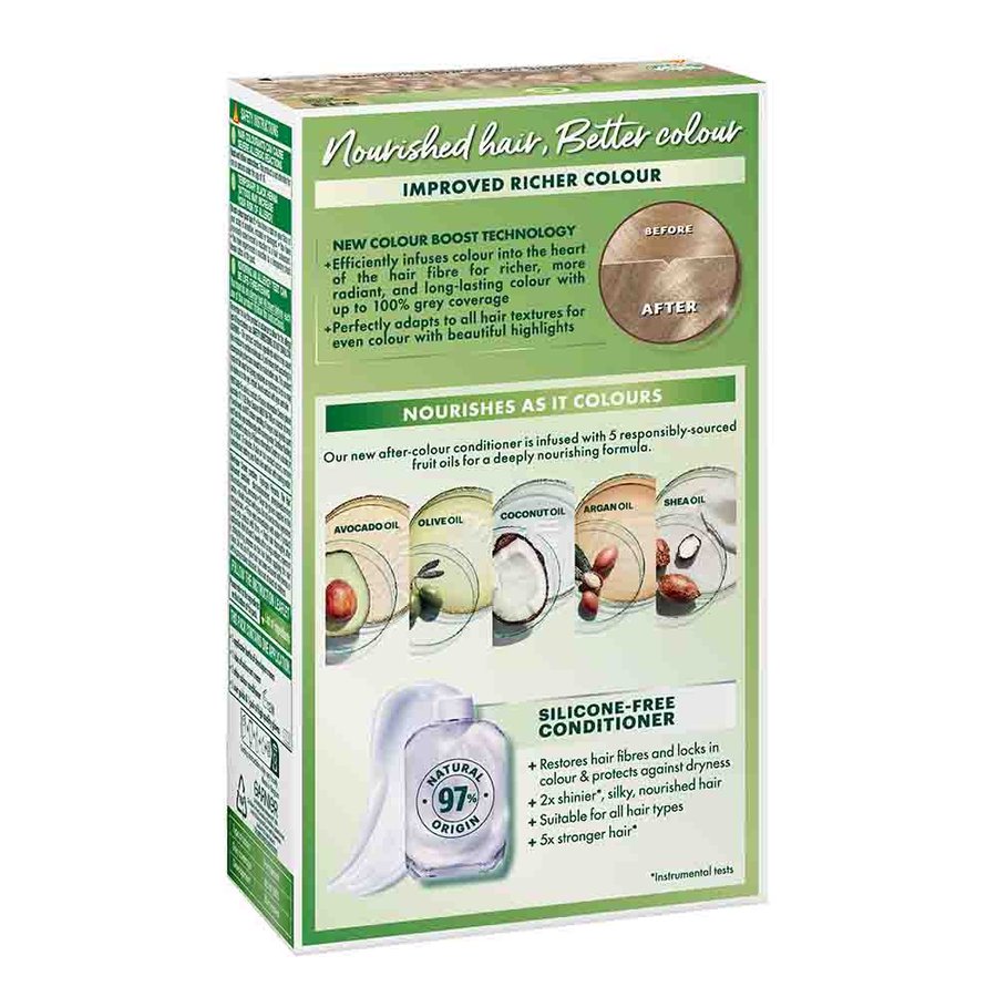 Nutrisse 9.13 Natural Light Ash Blonde Hair Colour | Garnier