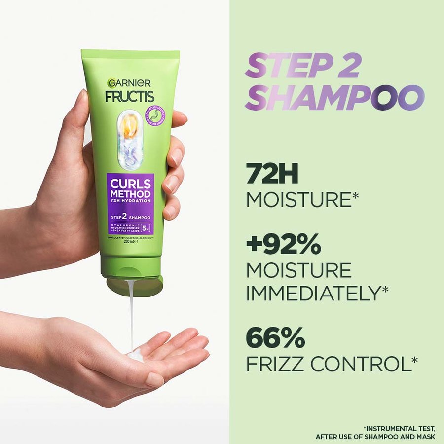 Fructis Curls Method Curly Hair Shampoo - Garnier Aus & NZ
