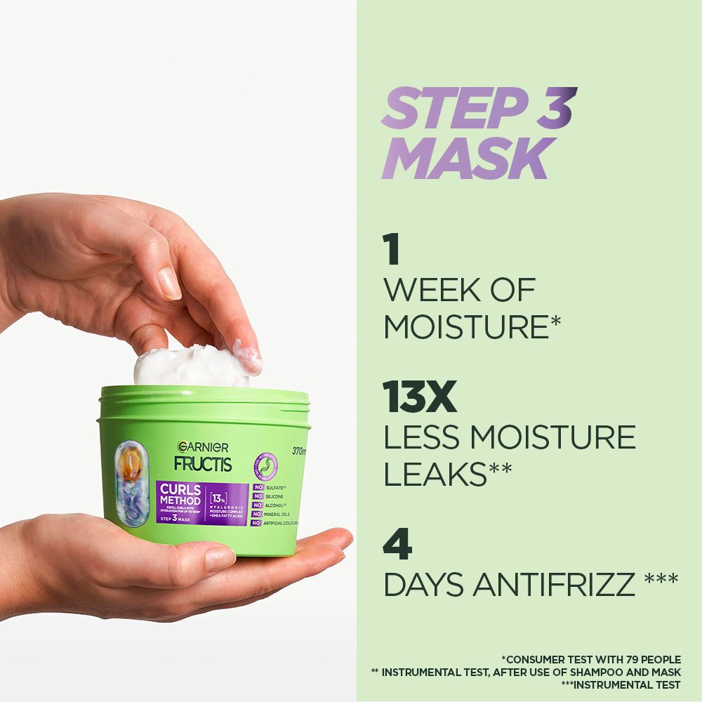 Fructis Curls Method Hair Mask for Curly Hair - Garnier Aus & NZ