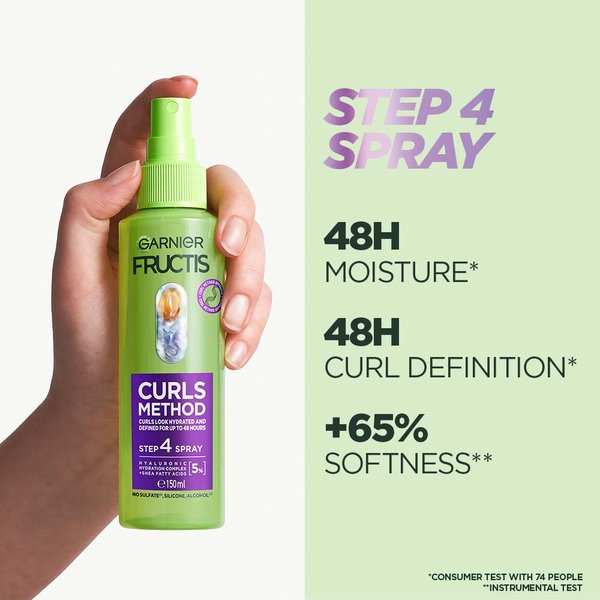 Fructis Curls Method Refreshing Curl Spray - Garnier Aus & NZ