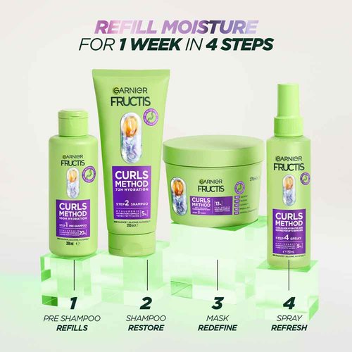 Fructis Curls Method Refreshing Curl Spray - Garnier Aus & NZ