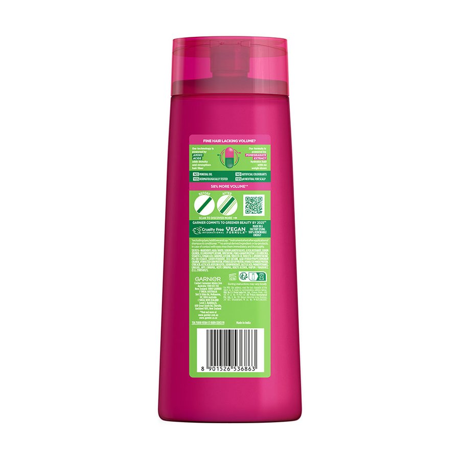 Shampoo for Full & Luscious Hair - Fructis | Garnier® Australia