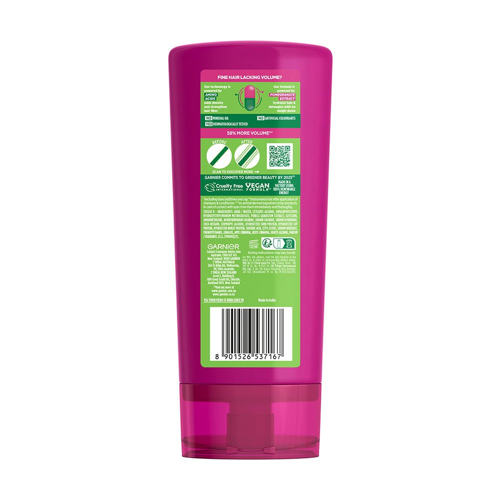 Conditioner for Full & Luscious Hair - Fructis | Garnier® Australia