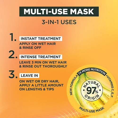 Fructis Hair Food Banana Hair Mask - Nourishing | Garnier