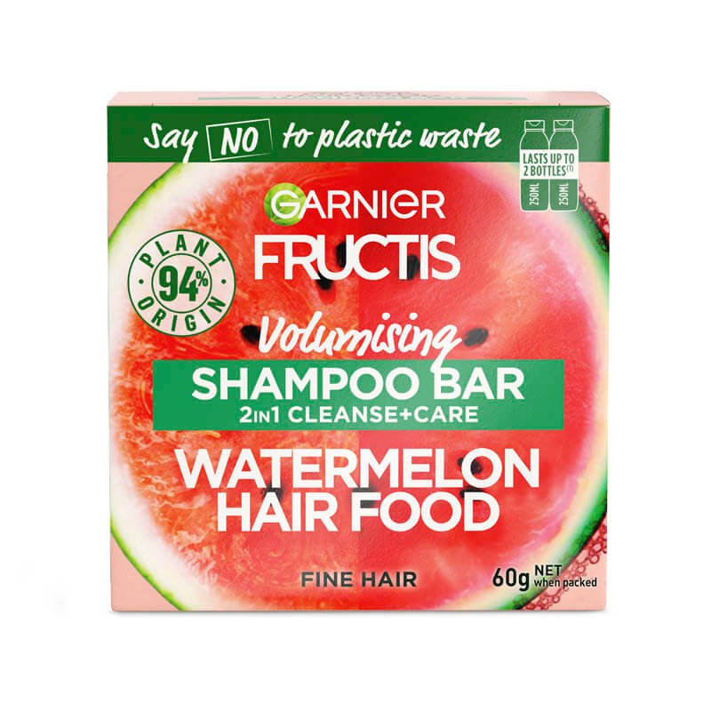 Hair Food Watermelon Shampoo Bar - Volumising | Garnier Australia & NZ