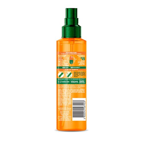 Fructis Keratin Hair Spray | 10 in-1 Leave-In Treatment | Garnier