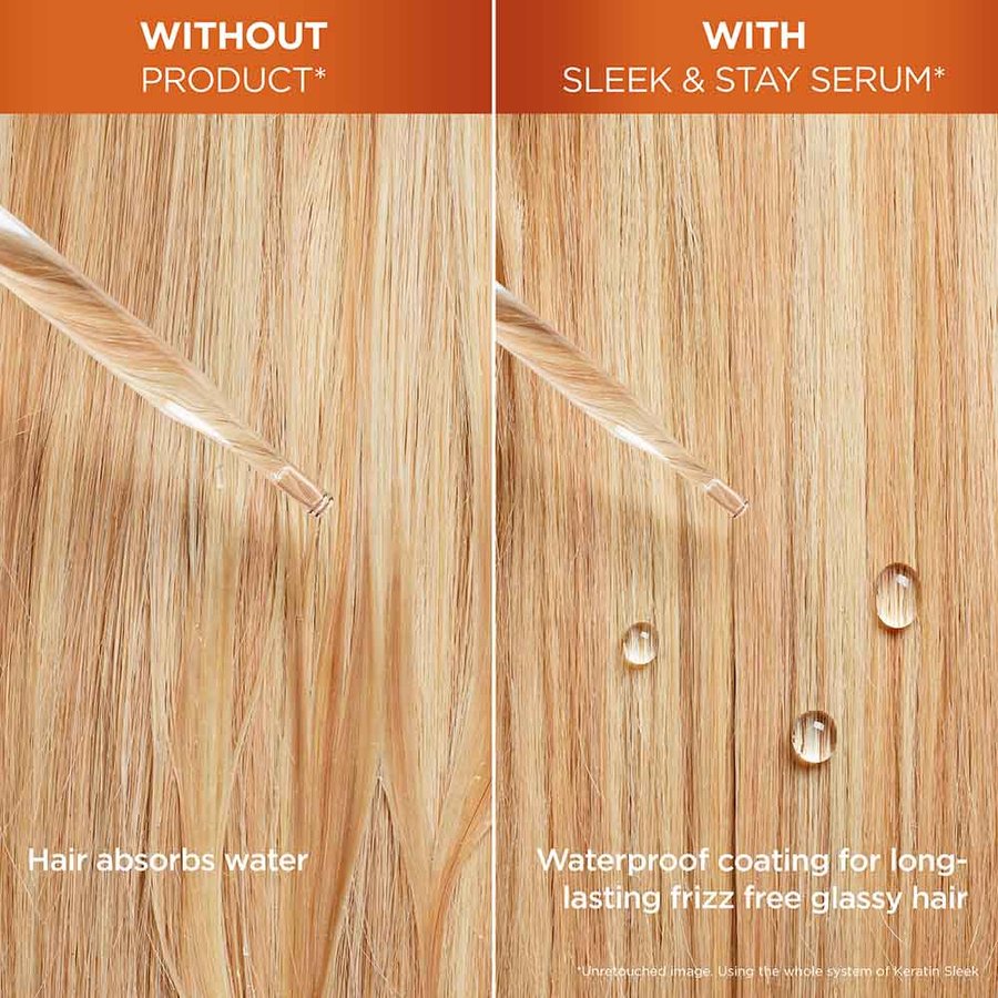 Fructis Keratin Sleek Hair Smoothing Serum - Garnier® Aus & NZ