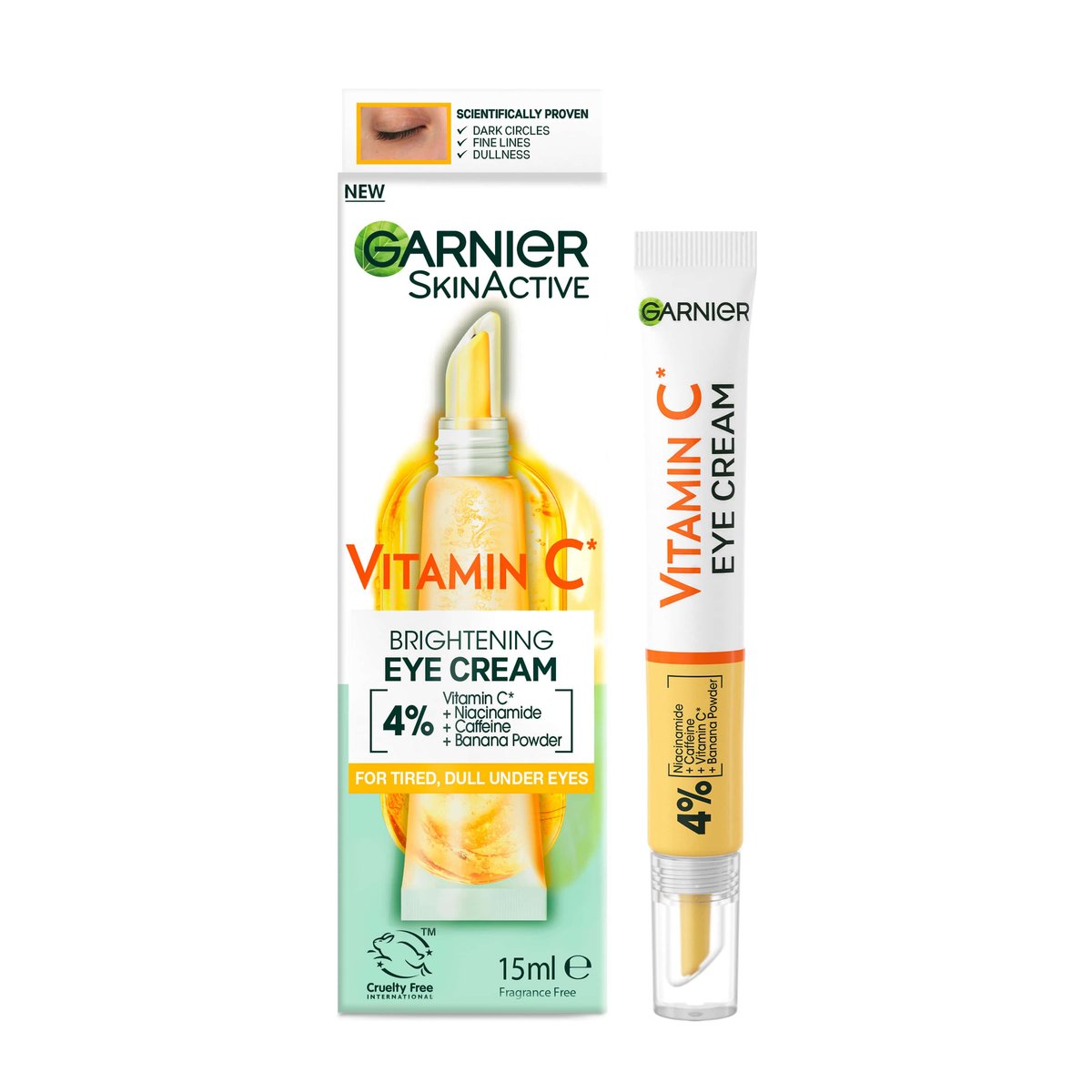 Vitamin C Eye Cream for Dark Circles - Garnier® Aus & NZ