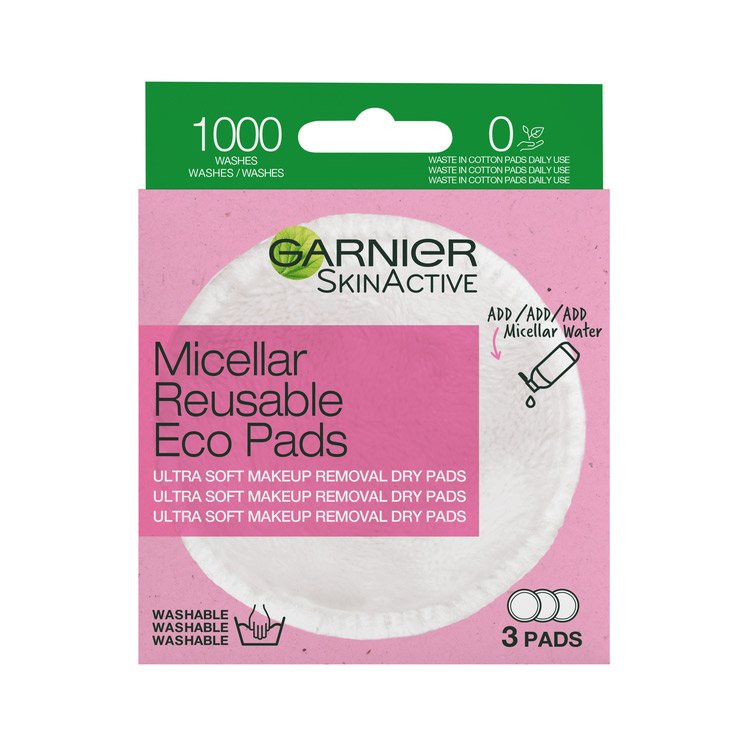 Garnier Micellar Reusable Eco Pads | Garnier® Australia & NZ