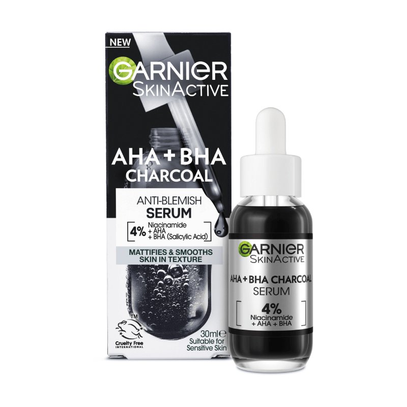 Pure Active AHA + BHA Anti Acne & Blemish Serum - Garnier® Aus & NZ