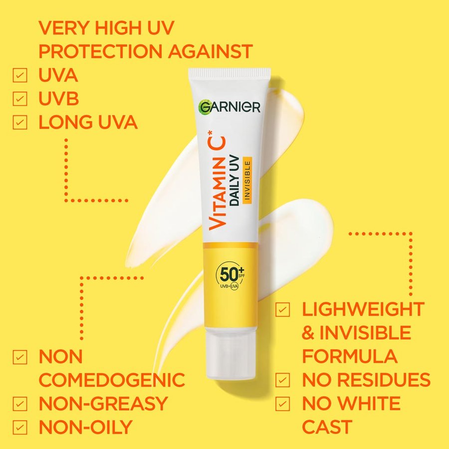 Vitamin C SPF50+ Tinted Fluid Sun Protection - Garnier® Aus & NZ